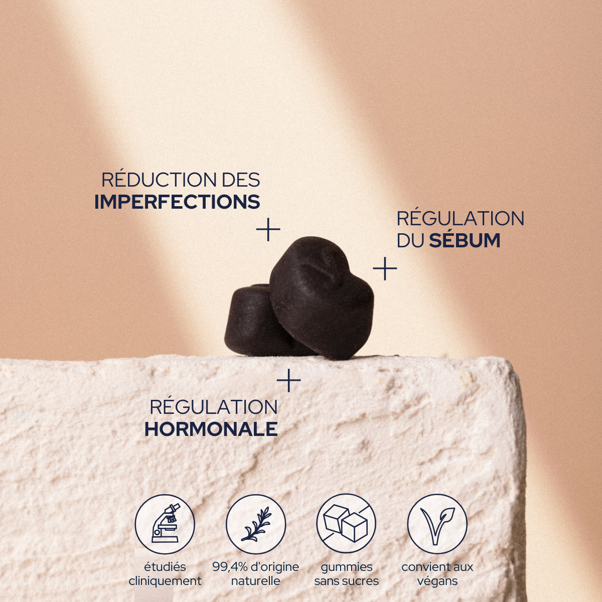 Gummies anti-imperfections - Limitent les boutons & rougeurs - Epycure ...